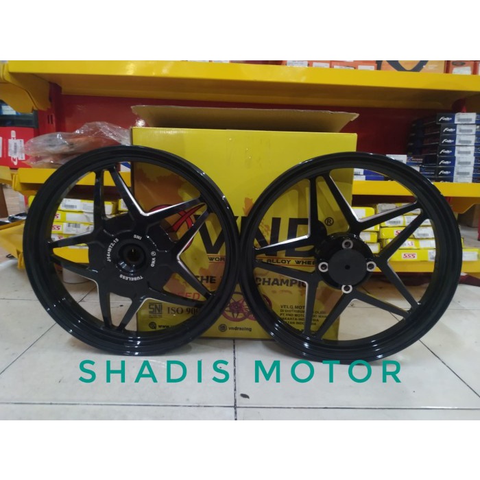 Jual VELG Bintang VND V Speed Motor Vario 125 Warna Black | Shopee Indonesia