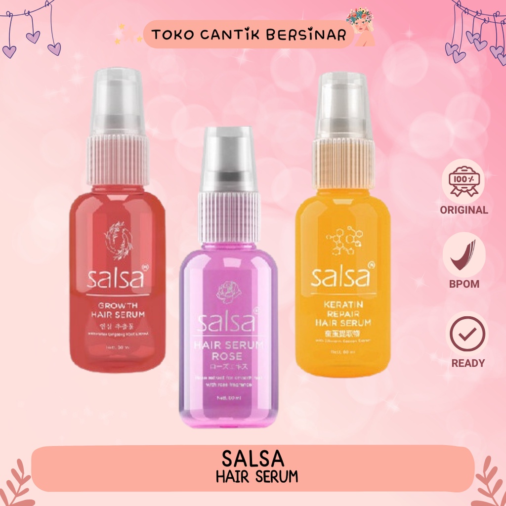 Jual SALSA Hair Serum - Spray Perawatan Rambut Keratin & Growth ...