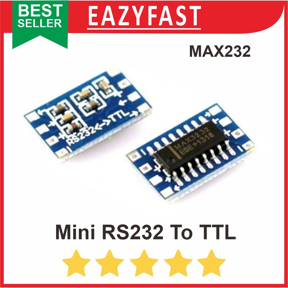 Jual Mini RS232 To TTL MAX3232 Converter Adaptor Module Serial Port ...