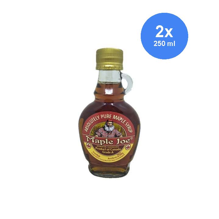 Jual Maple Joe Absolutely Pure Maple Sirup 250 ml x 2 | Shopee Indonesia