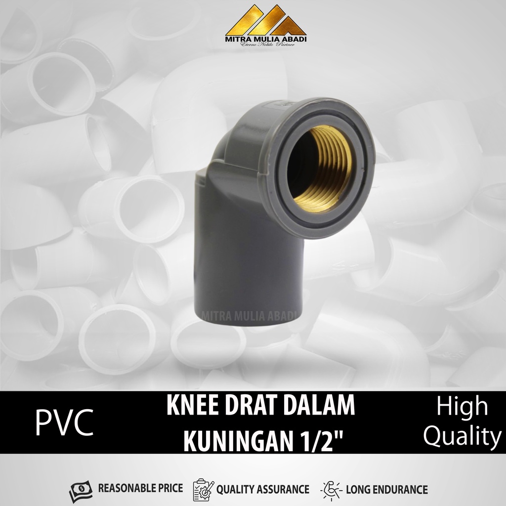 Jual KNEE DRAT DALAM KUNINGAN 1/2" | Shopee Indonesia