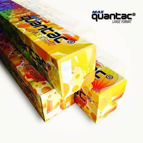 Jual Quantac Max Sticker Vinyl Roll White Gloss Eco Solvent UV 50 Meter ...