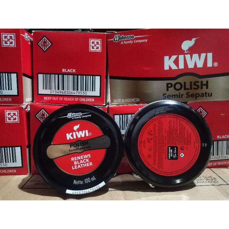 Jual KIWI POLISH BLACK SEMIR SEPATU 100ML | Shopee Indonesia