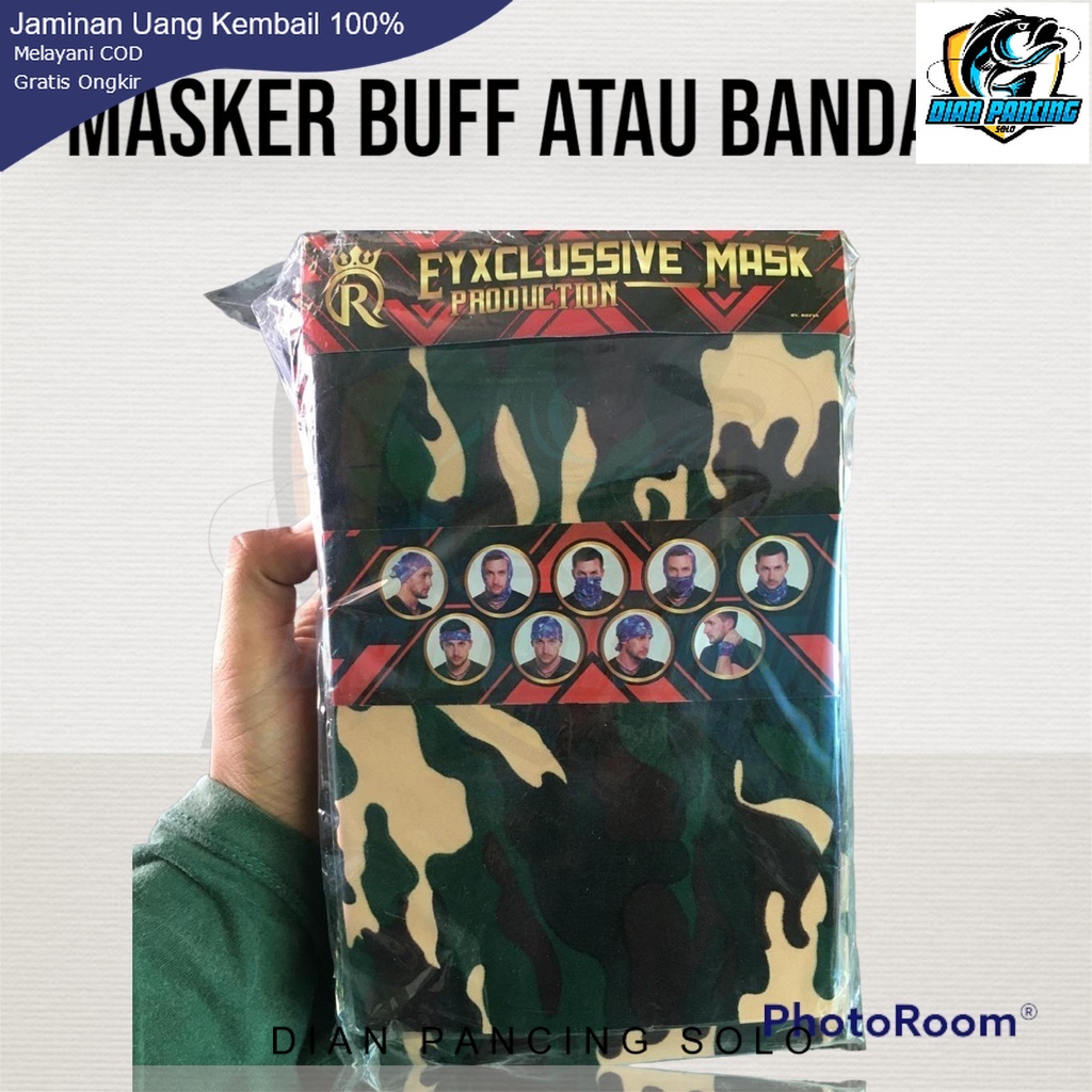 Jual masker buff atau bandana multi fungsi pelindung wajah | Shopee ...