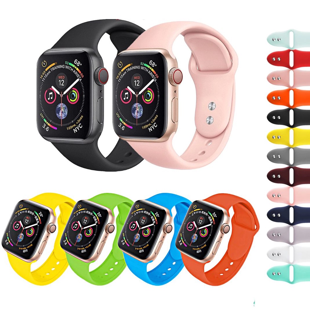 Jual Strap Tali Jam Smartwatch Apple iWatch Ultra T500 T55 Silicone ...