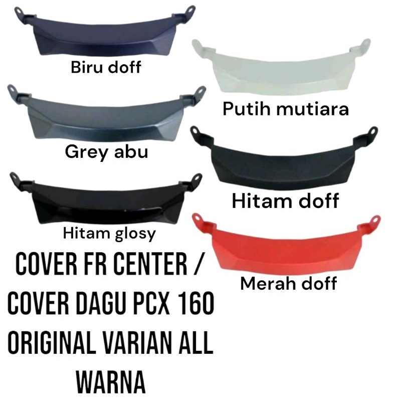 Jual COD - COVER FR CENTER DAGU PCX K1Z PCX 160 ORIGINAL putih mutiara ...