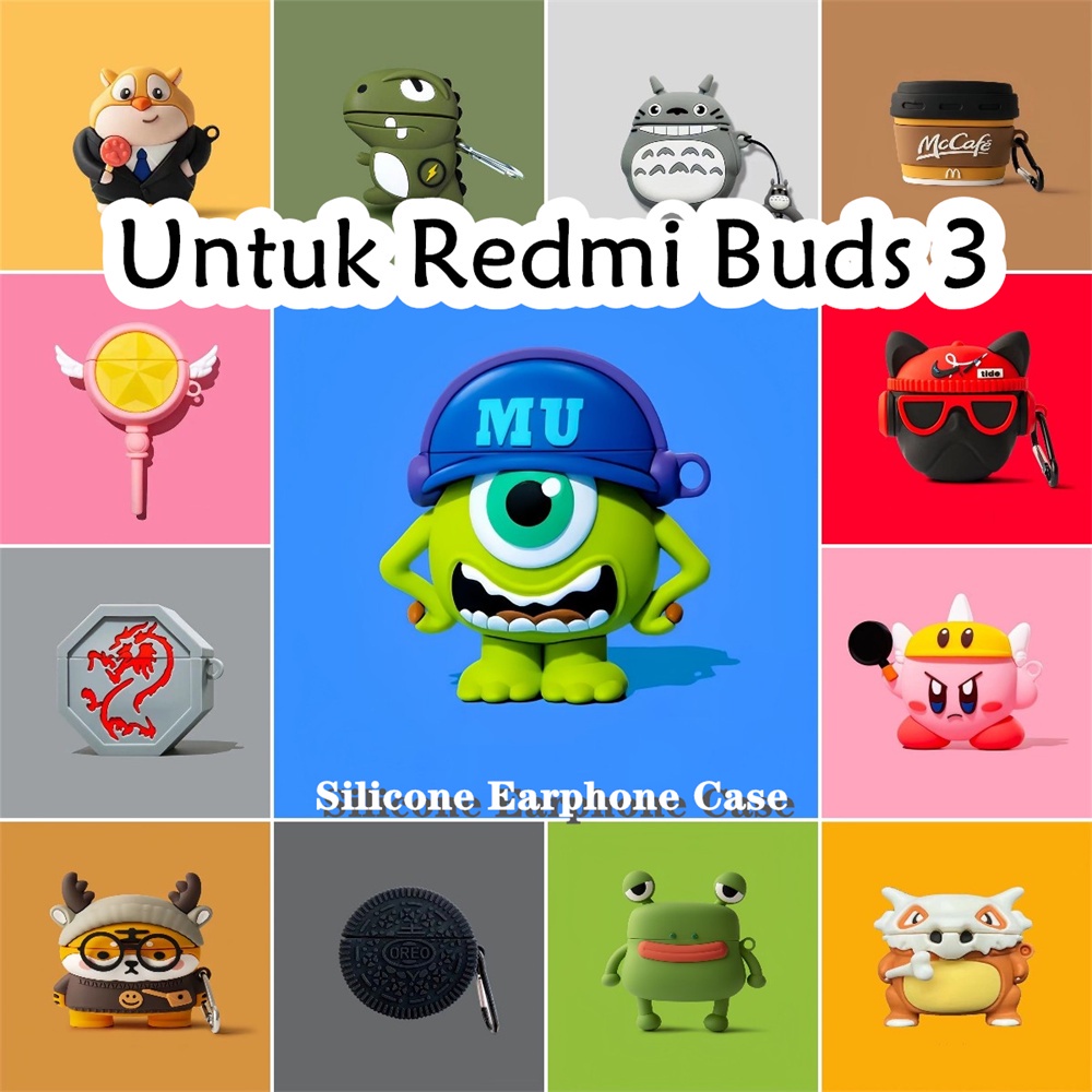 Jual 【variety】Untuk Redmi Buds 3 Case Kartun Naga Petir Soft Silicone ...