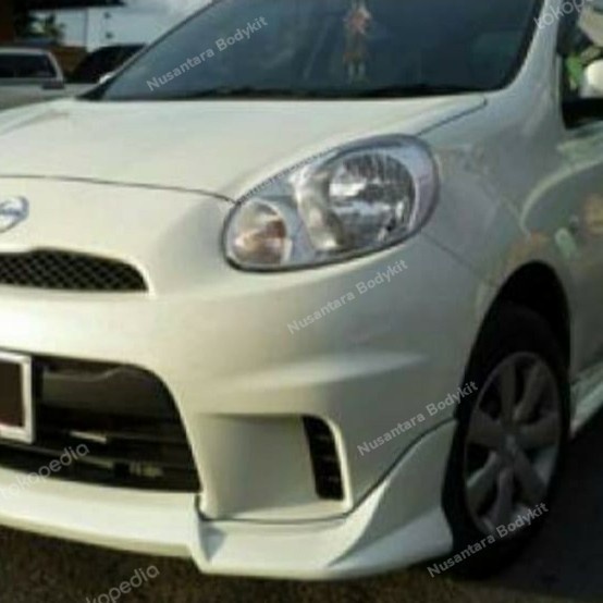 Jual bodykit nissan march autech mix zx body kit bodikit murah | Shopee ...