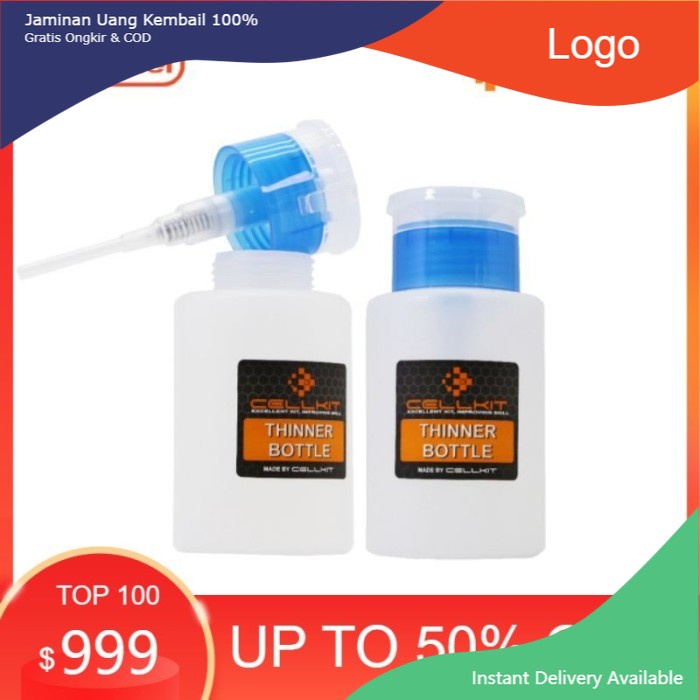 Jual BOTOL THINNER BESAR CELLKIT (TUTUP BIRU) | Shopee Indonesia