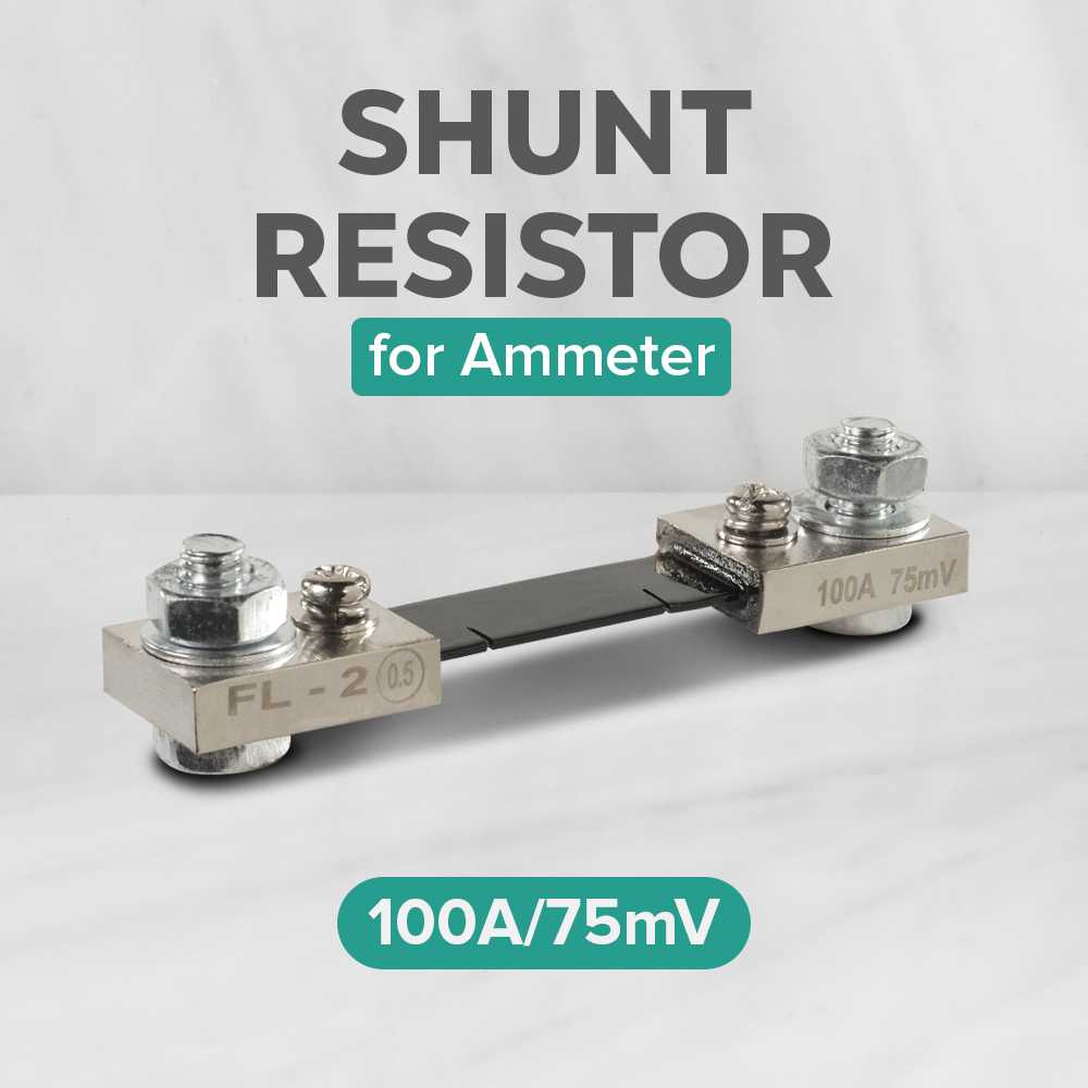 Jual Shunt Resistor 75mV for Ammeter Ampere Meter | Shopee Indonesia