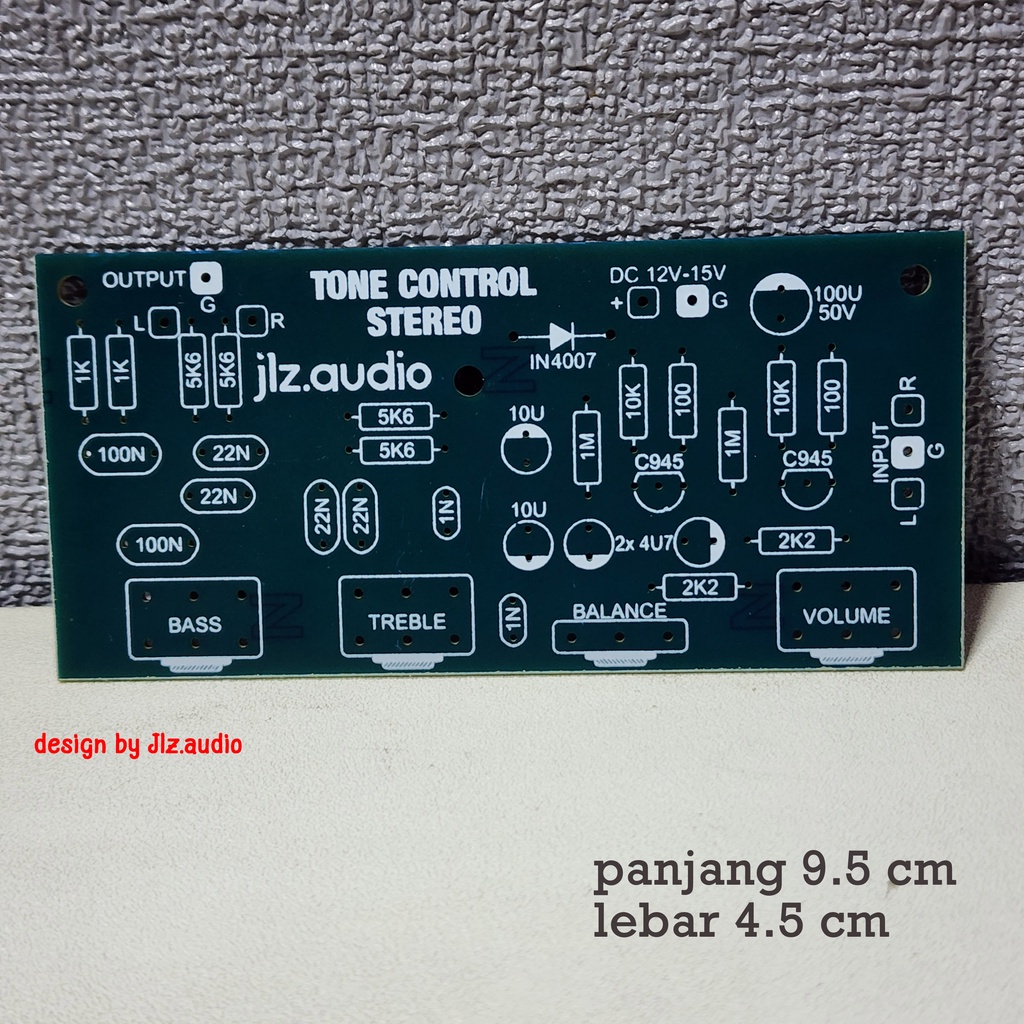 Jual (OML) PCB TONE CONTROL STEREO AKTIF 4 POTENSIO | Shopee Indonesia