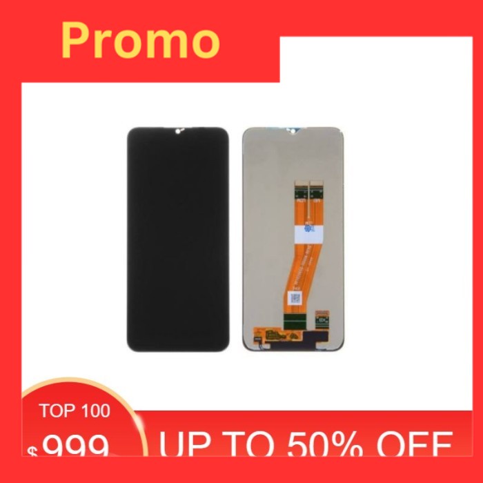 Jual LCD + TS SAM A037 OLED2 BLACK /A037F (GALAXY A03S) | Shopee Indonesia