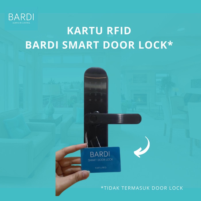 Jual BARDI RFID Card for Smart Door Lock Tambahan RFID CARD | Shopee ...