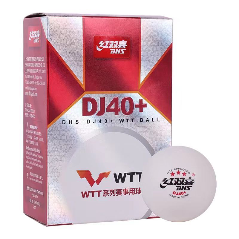 Jual Bola Pingpong Tenis Meja DHS DJ40+ WTT Isi 6 Original | Shopee Indonesia