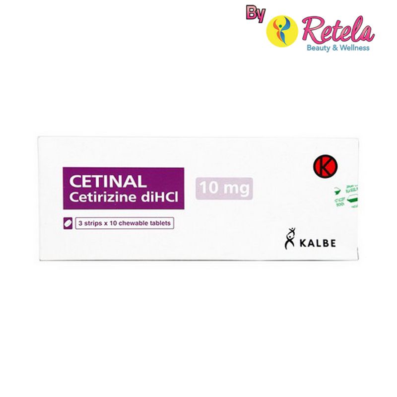 Jual CETINAL 10MG 1 STRIP 10 TABLET | Shopee Indonesia