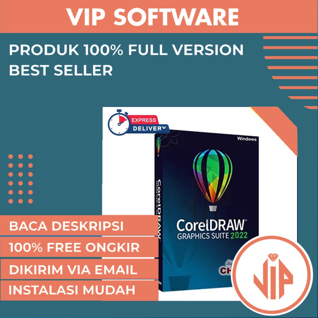 Jual Corel Draw 2022 Full | Ready Coreldraw X3, X4, X5, X6, X7, X8, 2019, 2020, 2021 Windows ...