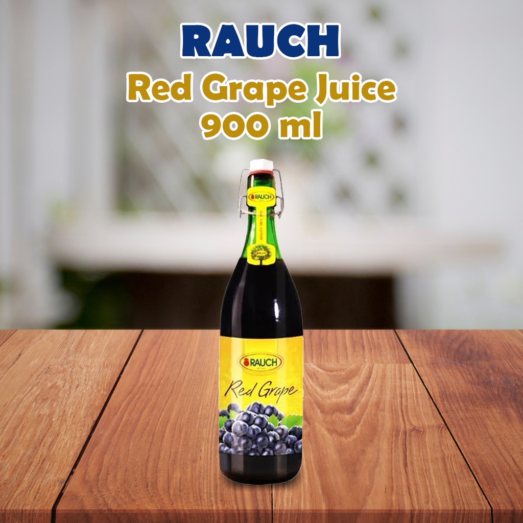 Jual RAUCH Red Grape Juice / Jus Anggur Merah 900 ml | Shopee Indonesia