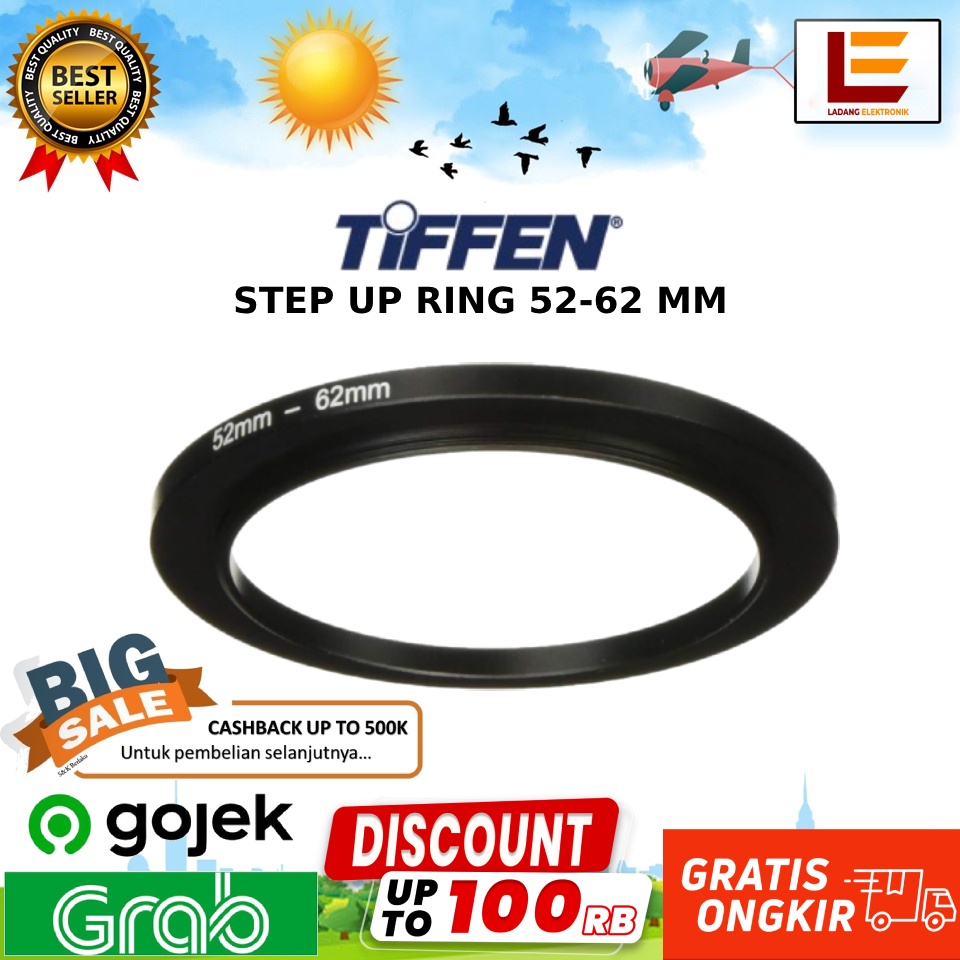 Jual TIFFEN STEP UP RING 52-62 MM | Shopee Indonesia