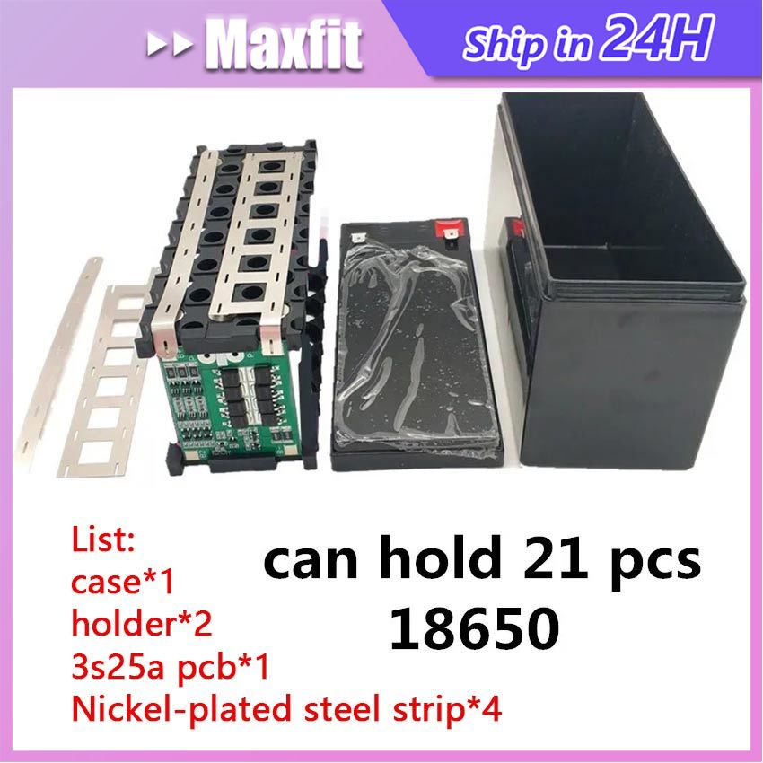 Jual Katok Case Baterai Casing Li-Ion Battery Storage Box 3X7 18650 ...