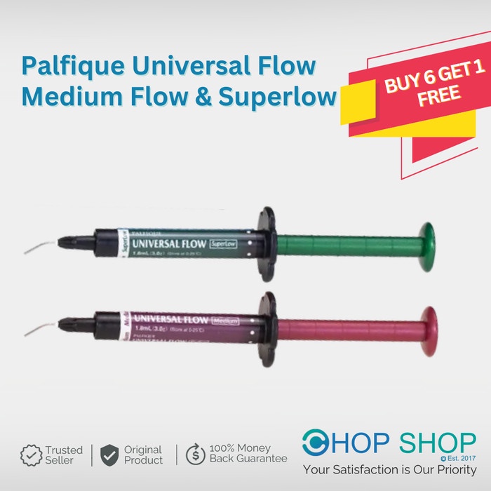Jual Palfique Universal Flow Tokuyama Resin Komposit - Super Low, A3 | Shopee Indonesia