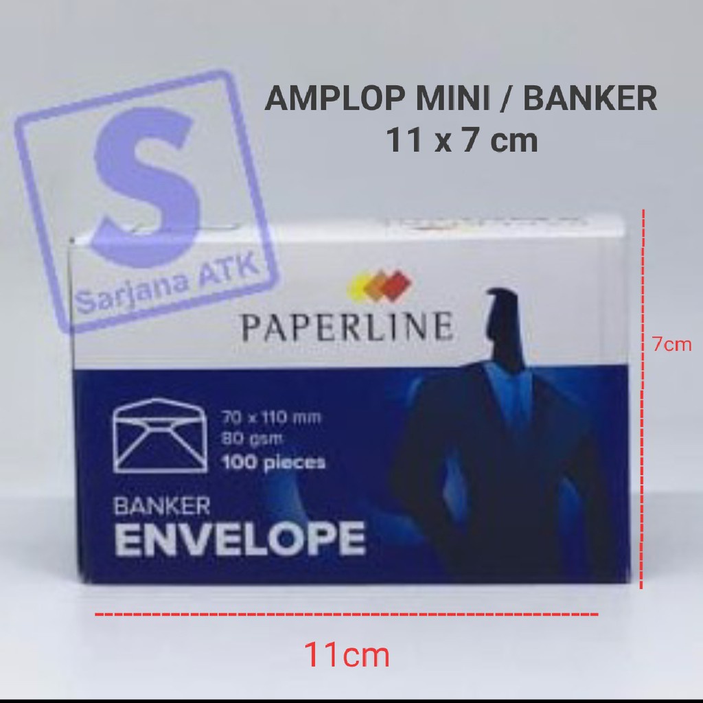 Jual Paperline Amplop kecil / Amplop Uang Polos / PPL EV Mini PG - box ...
