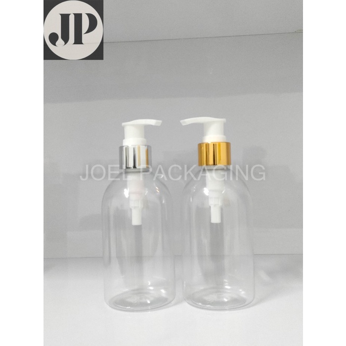 Jual Botol 250Ml Oval Clear Pump Lotion Gold Silver N24 Scarlett 250 Ml Pet - Gold 1 | Shopee ...