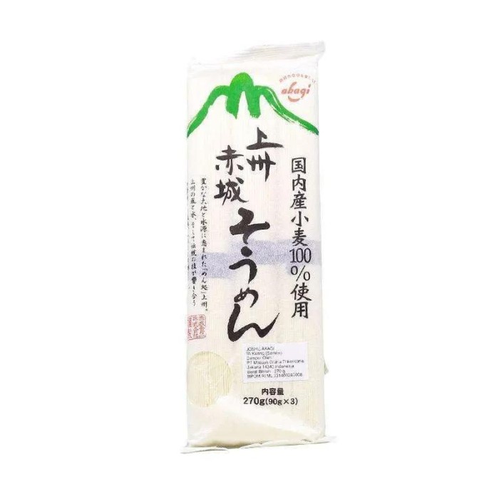 Jual Joshu Akagi Somen / Mi Kering Somen 270 Gr | Shopee Indonesia
