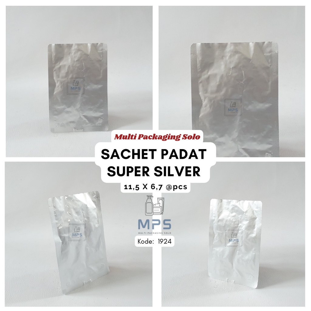 Jual Sachet Padat Super Silver 25 11,5 X 6,7 @ Pcs / Standing Pouch ...