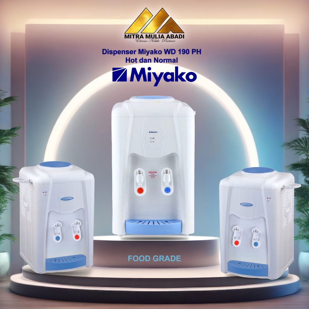 Jual Dispenser Miyako Galon Atas WD 190PH Hot & Normal | Shopee Indonesia