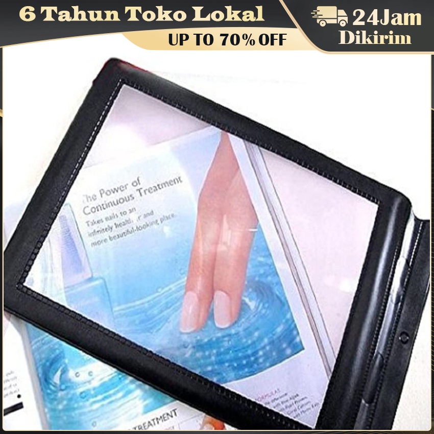 Jual Kaca Pembesar Ukuran A4 A6 / Untuk Membaca Loupe Fleksible ...