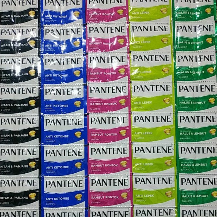 Jual SHAMPO PANTENE SACHET 1 RENCENG ISI 12 SACHET X 10ml | Shopee ...