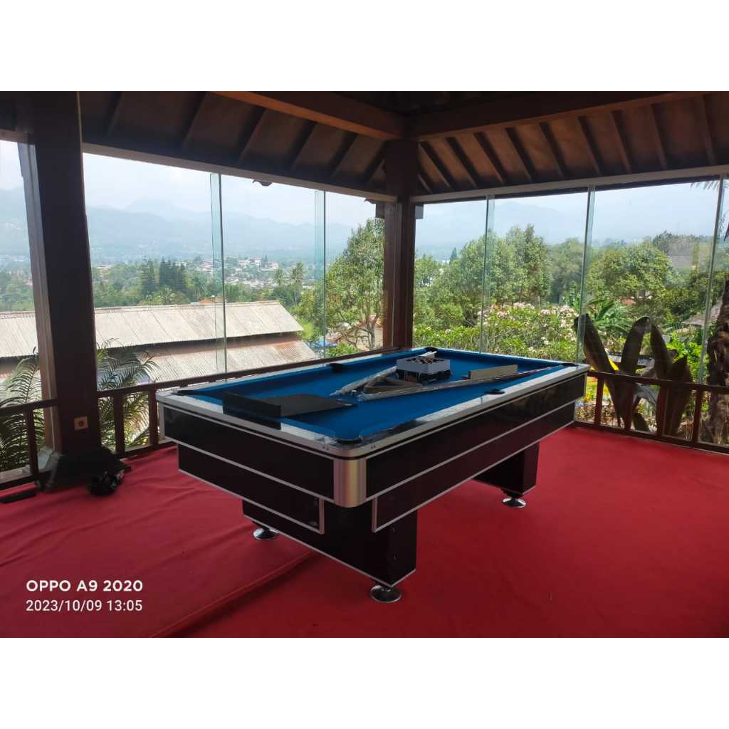 Jual promo awal tahun Meja billiard 7-8-9 ft set harga sampai tujuan ...