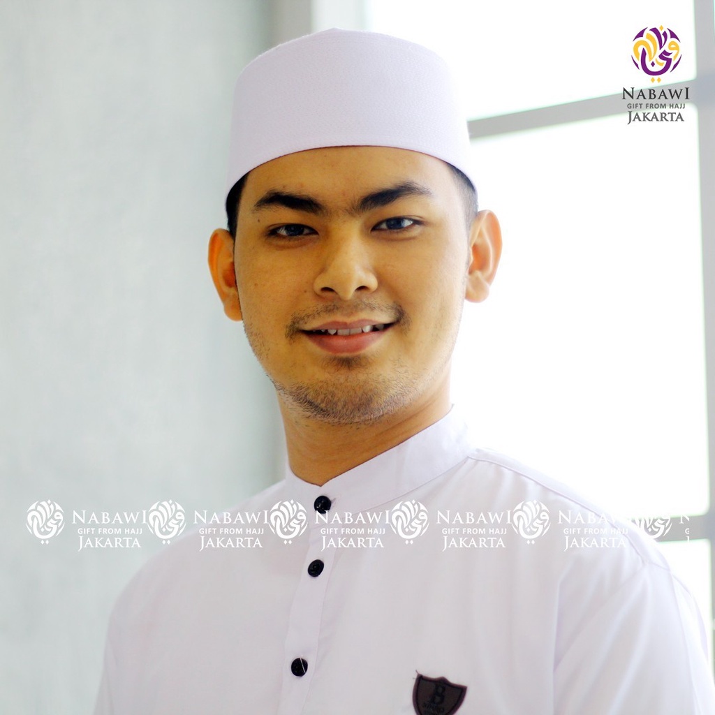 Jual Peci Haji Songkok Haji Habib Bahar bin Smith Kopiah Dewasa Putih ...