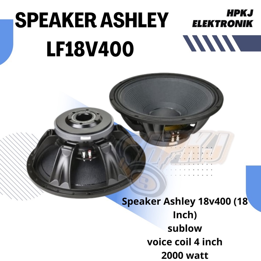 Jual SPEAKER ASHLEY LF18V400 speker ashley LF 18 V400 18 inch LF 18V400 | Shopee Indonesia