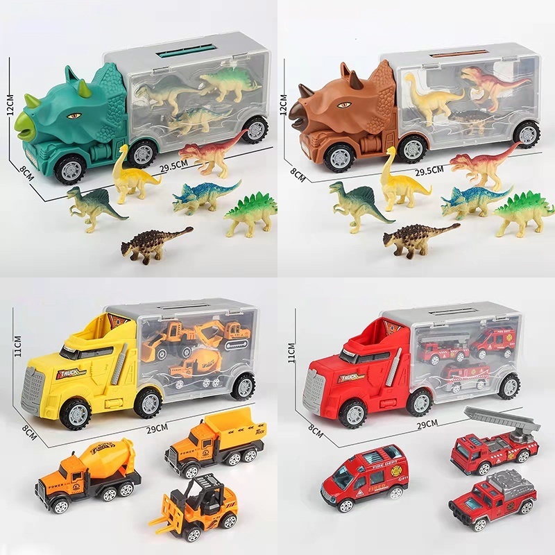 Jual Mainan Anak Storage Container Truck Vehicle Alloy Pull Back Car ...