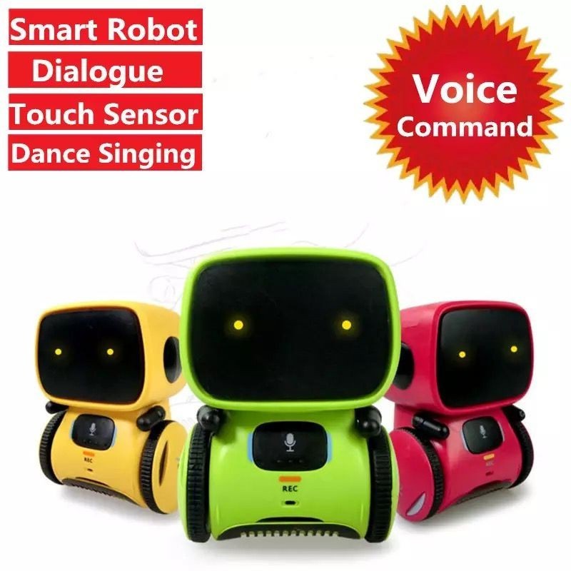 Jual Mainan Robot Pintar Interaktif Elektrik Sensor Sentuh + Suara ...