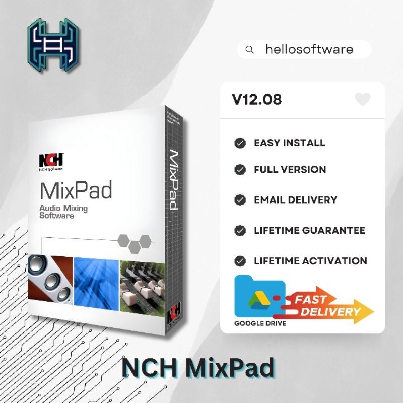 Jual NCH MixPad Pro 12.08 Full Version (Versi Terbaru) | Shopee Indonesia