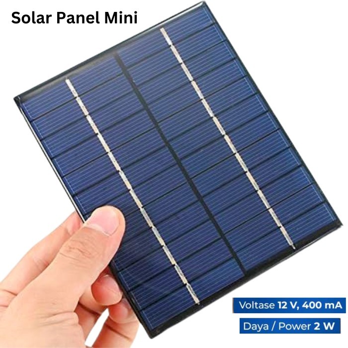 Jual Mini Solar Panel DIY Modul Cell 5V 9V 12V Powerbank Tenaga Surya ...