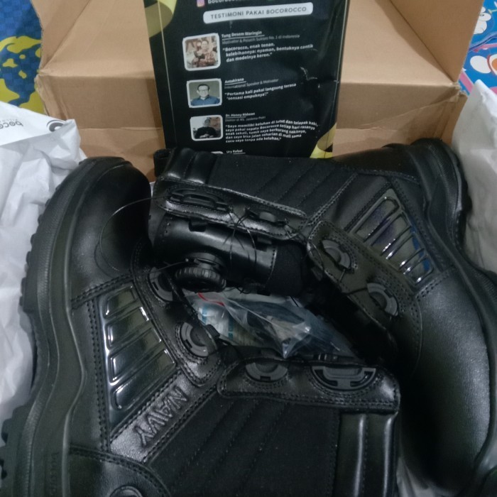 Jual TL sepatu pdl TNI Al tali putar terbaru bocorocco terbaru no 44 ...