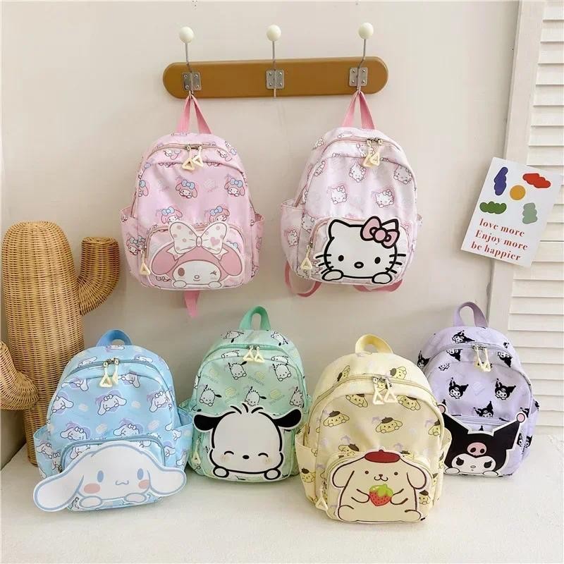 Jual Sanrio Hello Kitty Kuromi Cinnamoroll Kawaii Backpacks Cute ...