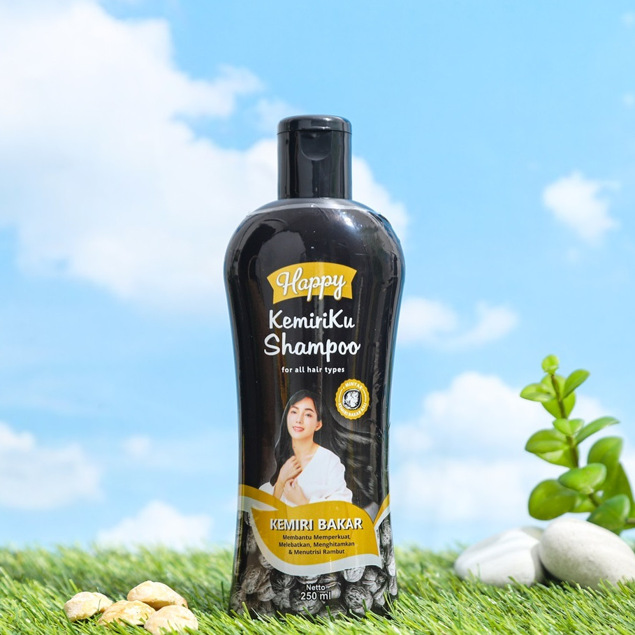 Jual Happy Shampoo Kemiri Bakar 250ml | Shopee Indonesia