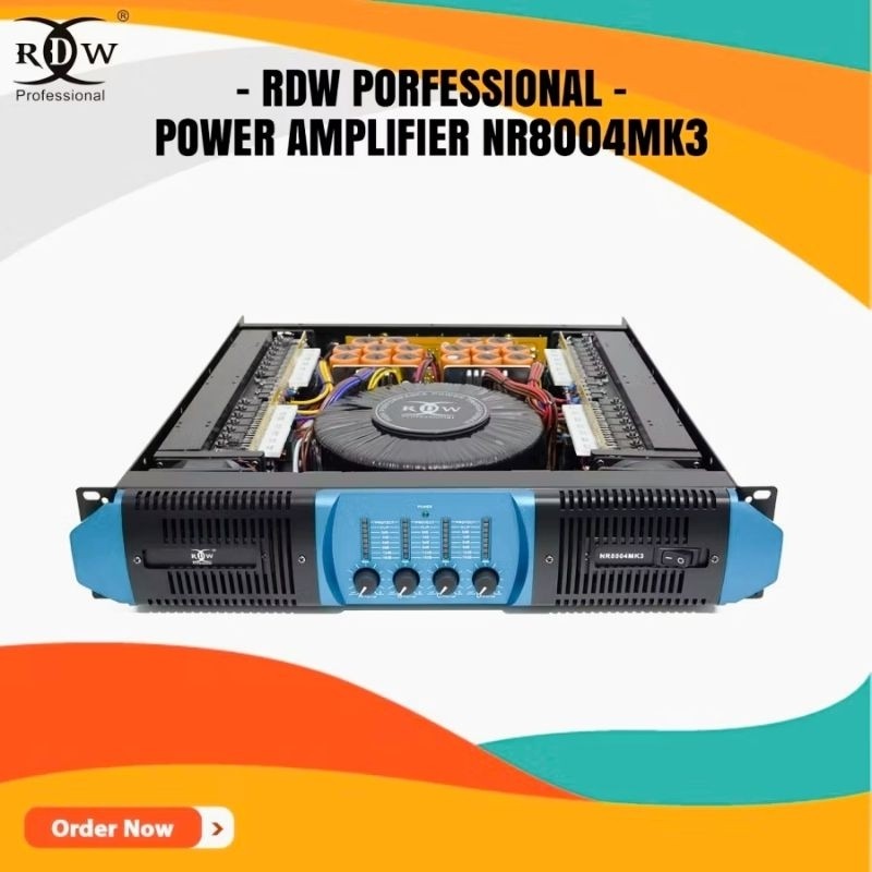 Jual Power Profesional RDW NR 8004 MK3 | Shopee Indonesia