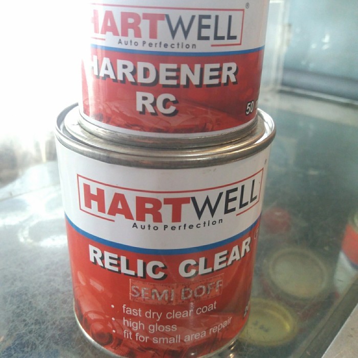 Jual Clear hartwell relic semi doff (250cc) | Shopee Indonesia