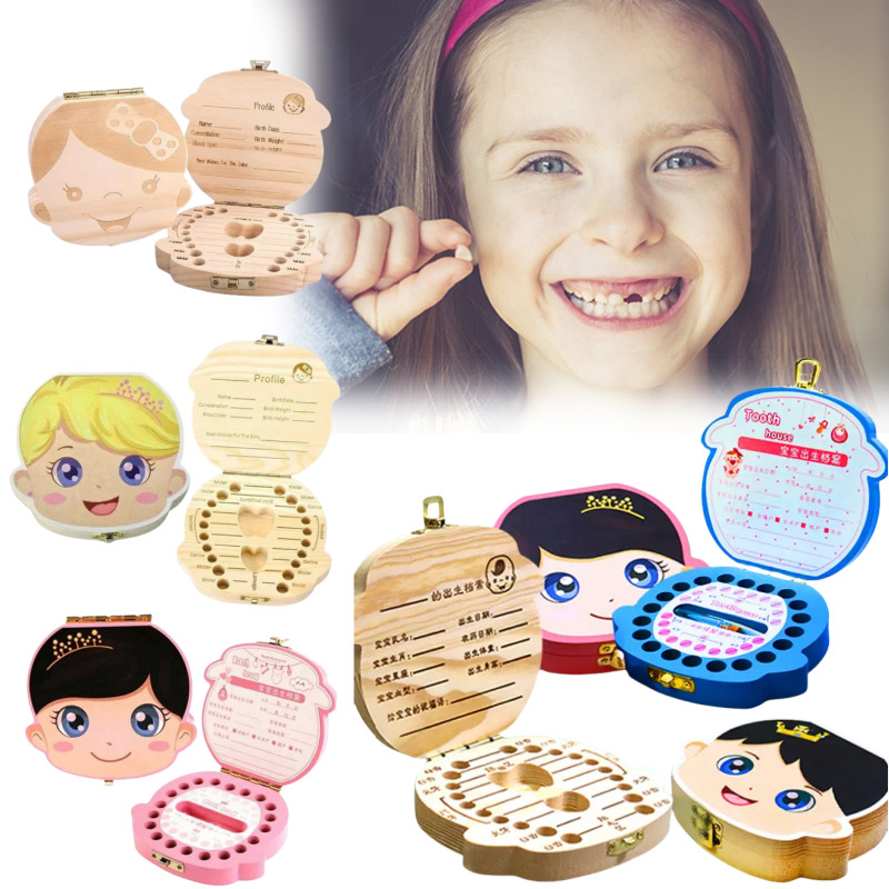 Jual CARAT Tempat Gigi Susu Bayi Bahan Kayu Asli Solid Wood Tooth Box ...