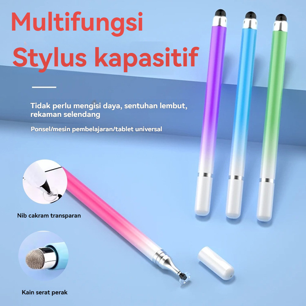 Jual Stylus 2in1 Android All Device Pen drawing iPad Universal Touch ...