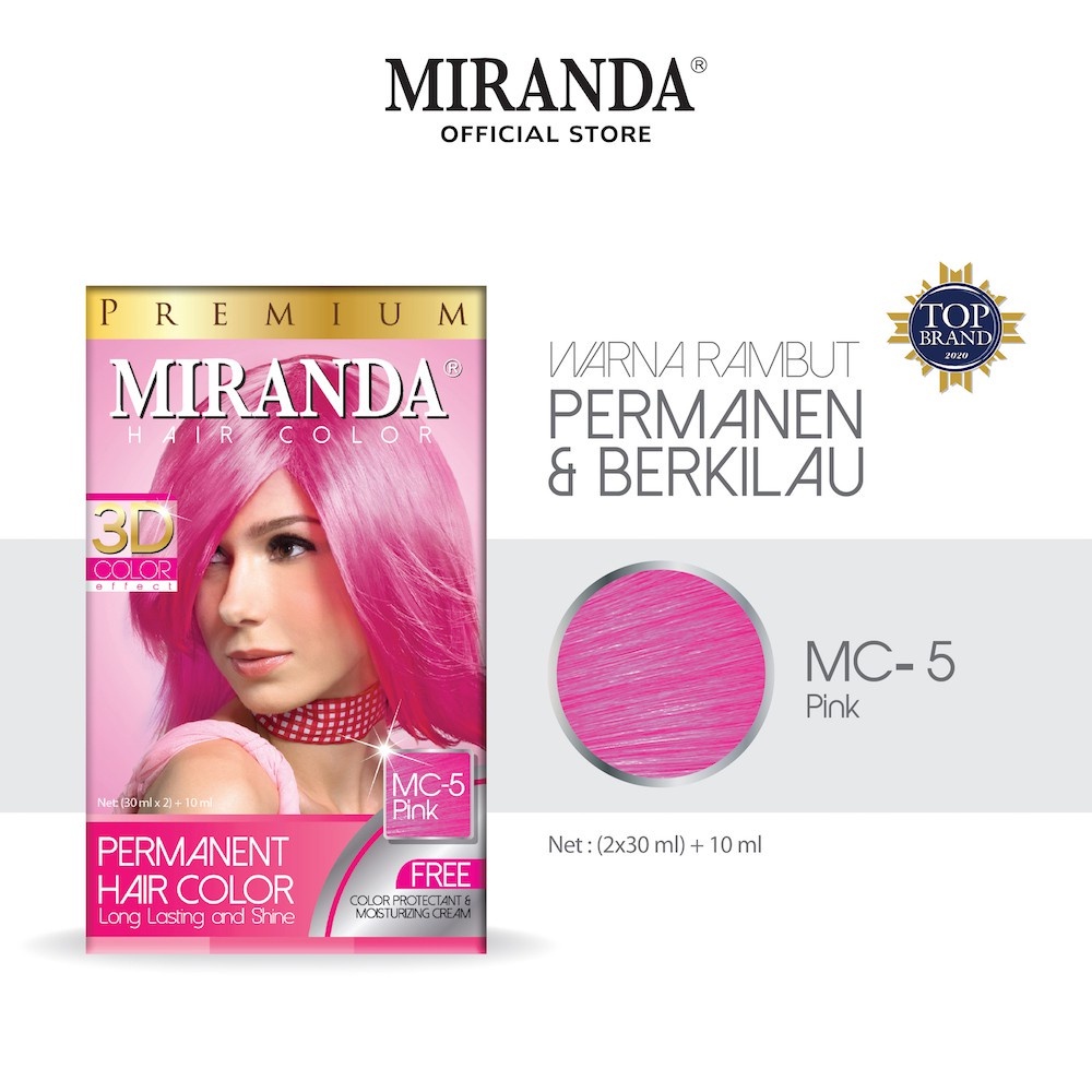 Jual Citra Cosmetic – Miranda Permanent Hair Colour 30gr / Miranda ...
