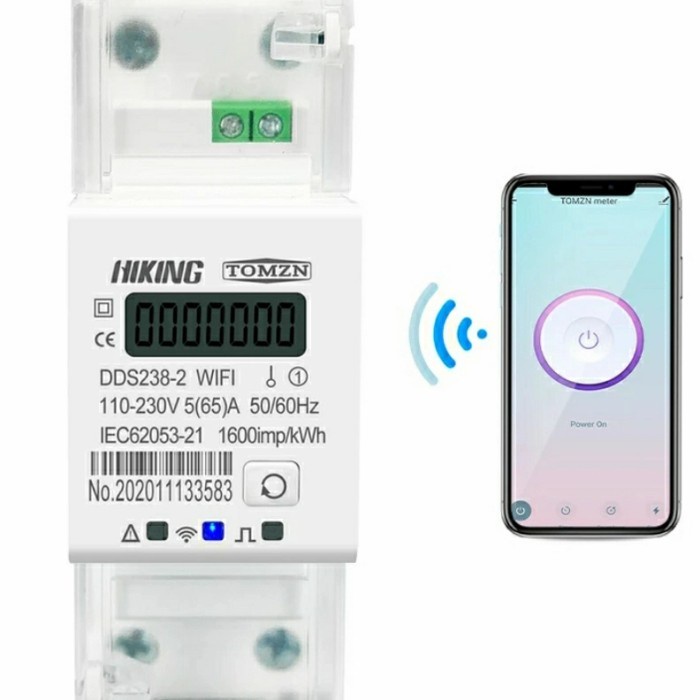 Jual TOMZN DDS238-2 Smart Power Energy kWh meter 220V 65A WIFi Tuya 3S | Shopee Indonesia