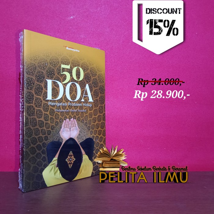 Jual Buku 50 Doa Mengatasi Problem Hidup | Shopee Indonesia