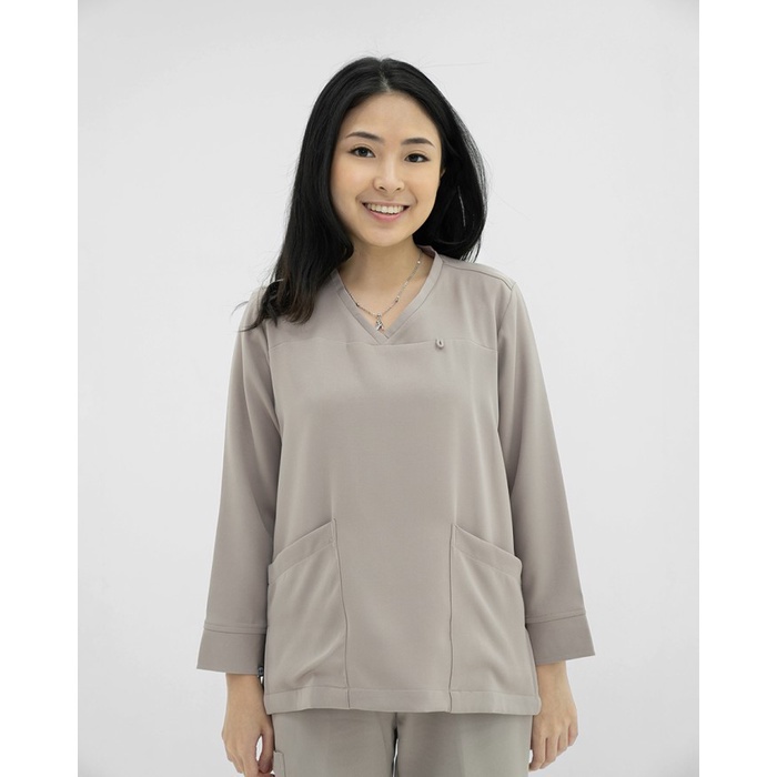 Jual (LONG) SCRB - Baju Scrub / Medical Scrubs / Baju Jaga - Classic ...