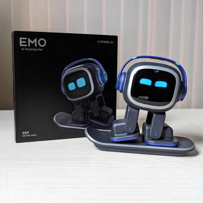 Jual Promo Emo Living AI Smart Robot not Eilik cozmo anki vector ...